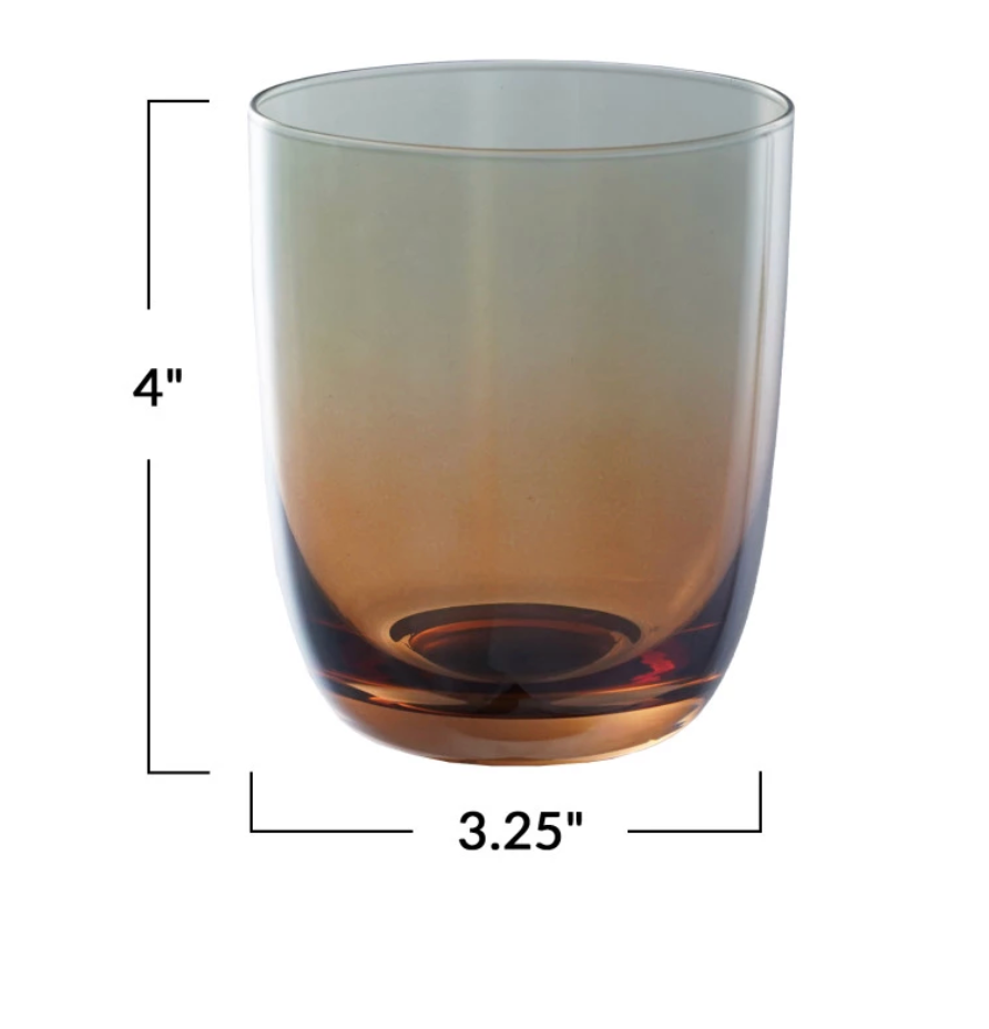 10 oz. Drinking Glass, Iridescent Finish – Cottonwood Company